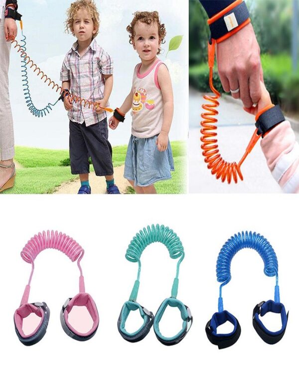 Kids Anti-Lost Wrist Link Safety Leash / Child Safety Wristbands ...